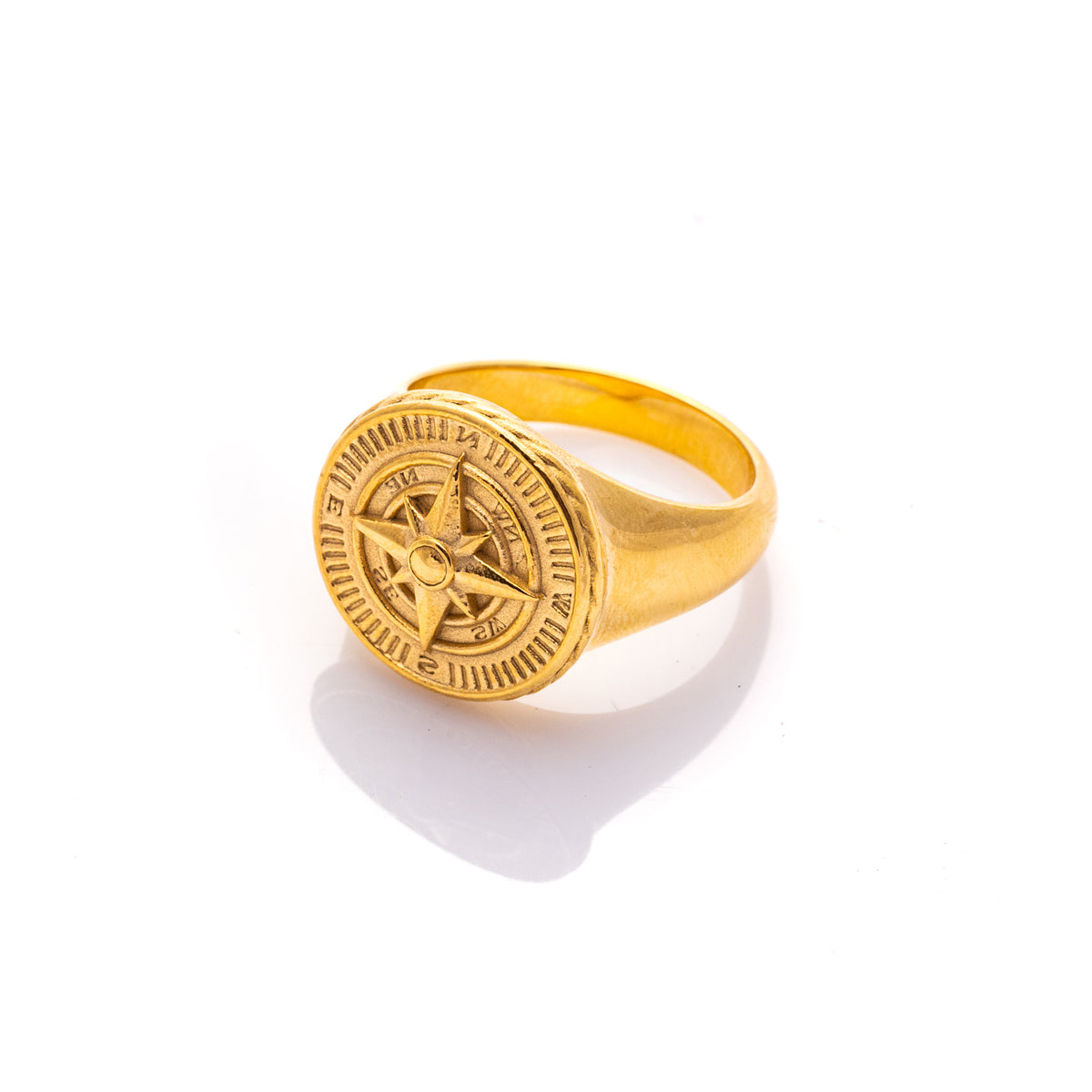 Gold Compass Ring – SpicyIce